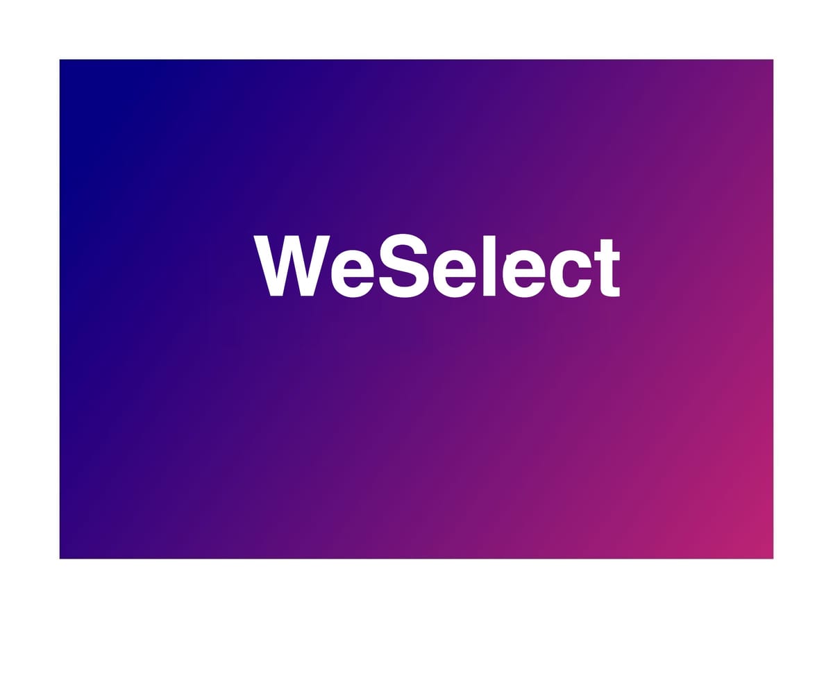 WeSelect